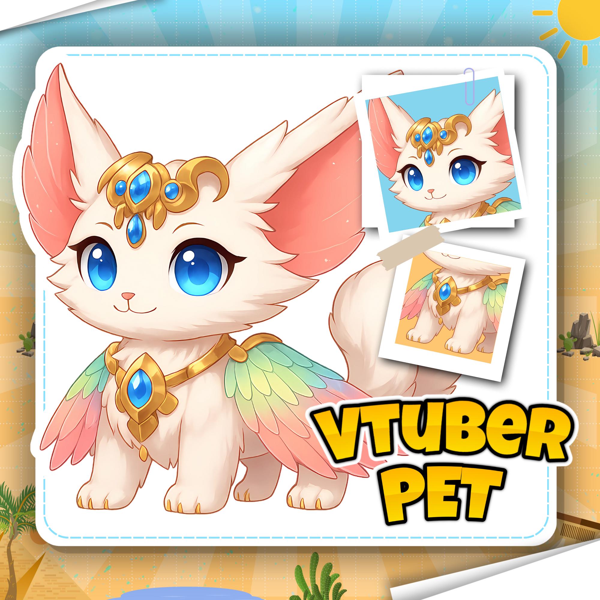 Vtuber Pet Model | Custom Mascot Live2d Animal Model for Vtube Studio ...