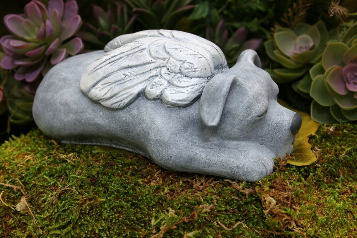 Pit Bull Angel Pit Bull Statue Dog Memorial Pitbull Angel - Etsy