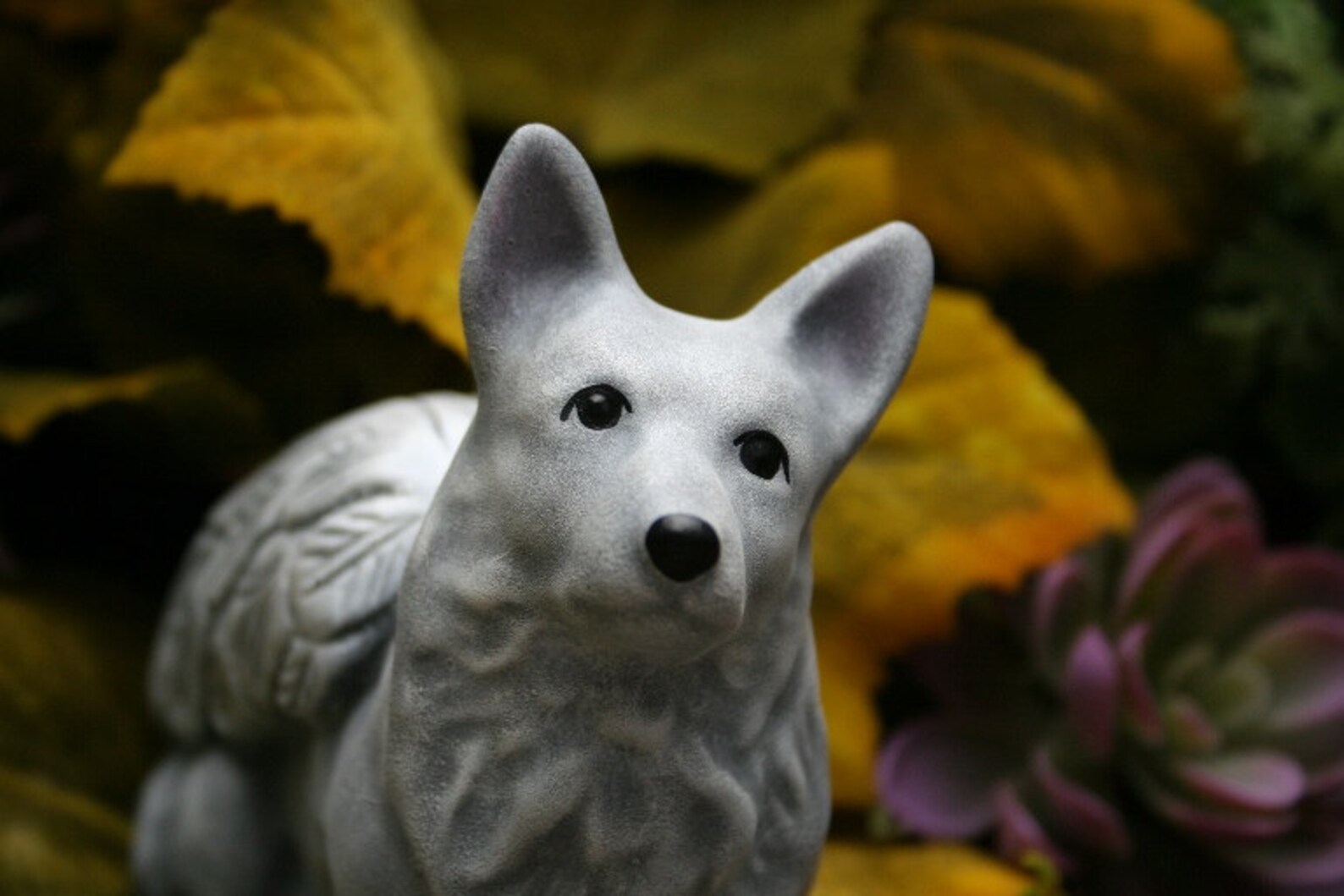 Dog Angel Statue Corgi Angel Dog Memorial Pembroke Welsh - Etsy