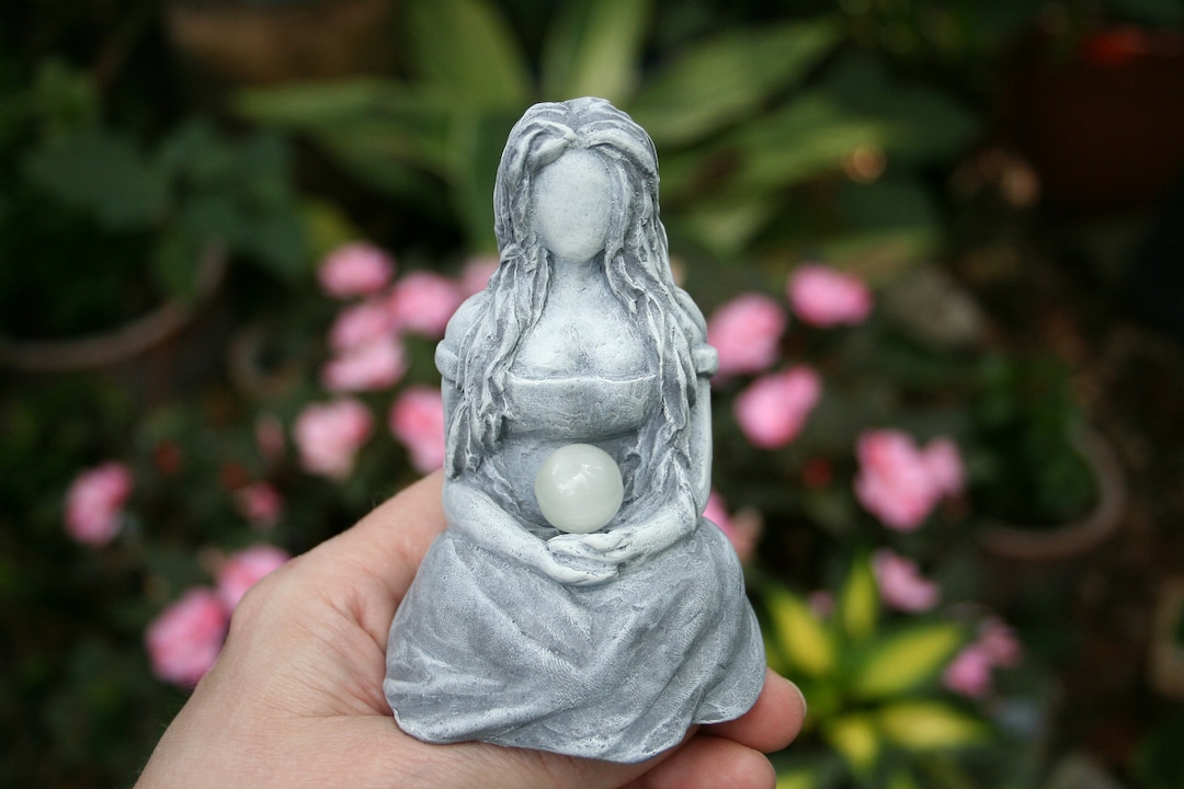Rhiannon Goddess - Celtic Moon Goddess Statue - Rhiannon Horse Goddess ...