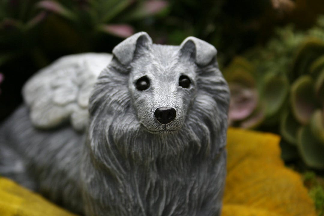 Shetland Sheepdog Angel - Sheltie - Collie - Dog Angel Statue Memorial ...