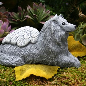 Shetland Sheepdog Angel - Sheltie - Collie - Dog Angel Statue Memorial ...