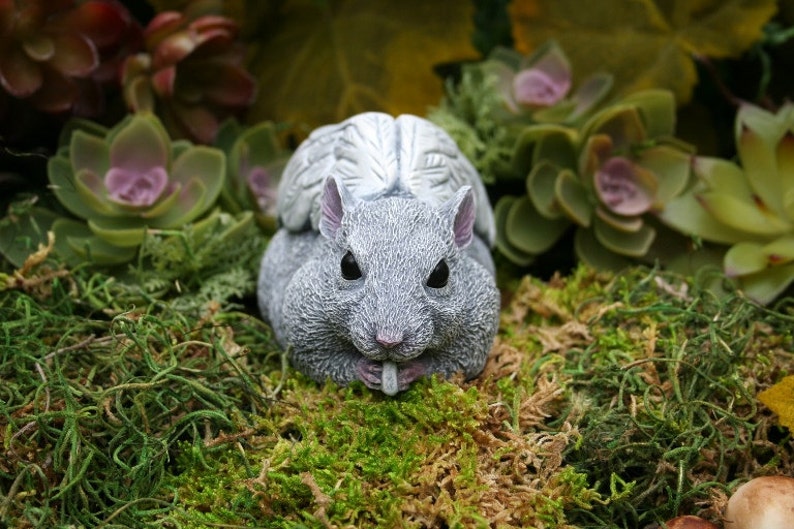 Hamster Angel Statue LIFE SIZE Hamster Memorial for Golden / | Etsy