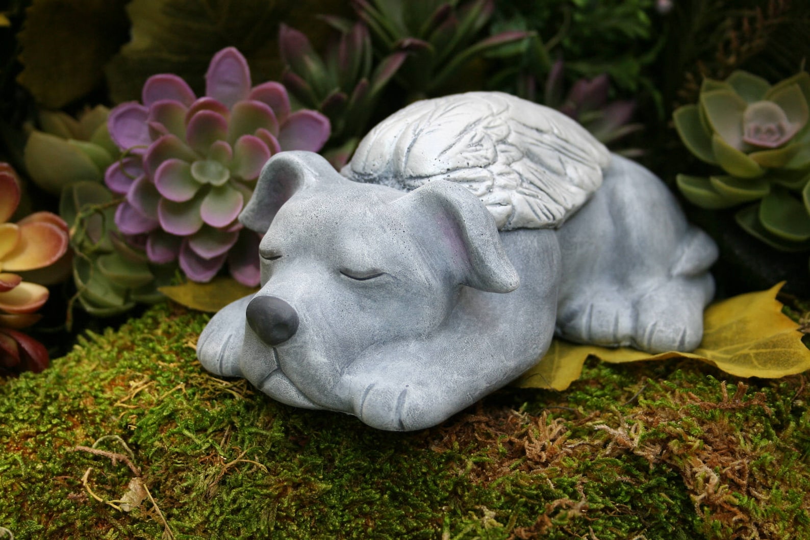 Pit Bull Angel Pit Bull Statue Dog Memorial Pitbull Angel - Etsy