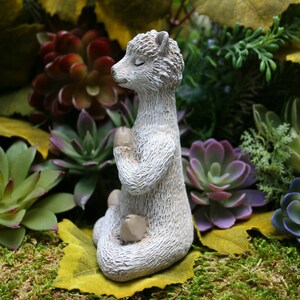 Yoga Llama Statue! Zen Llama Has No Drama - Meditating Llama is Perfect ...