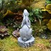 Moon Gazing Hare Statue - Traditional Style March Hare Ornament ...