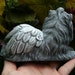 Yorkie Angel Memorial Statue Yorkshire Terrier Silky Terrier - Etsy