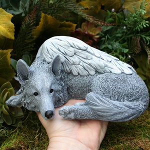 German Shepherd Angel Dog Statue - "forever My Guardian Angel" - Etsy
