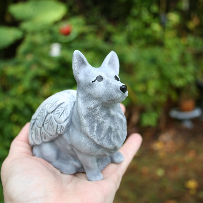 Corgi Statue - Etsy
