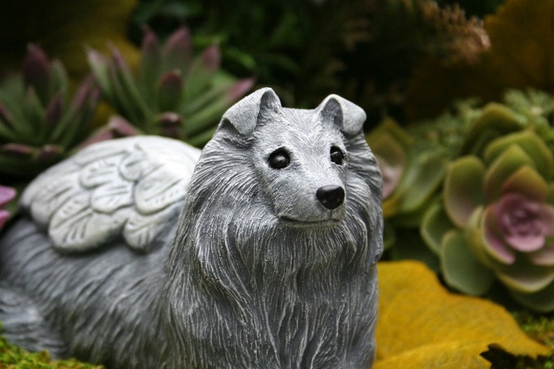 Shetland Sheepdog Angel Sheltie Collie Dog Angel Statue | Etsy