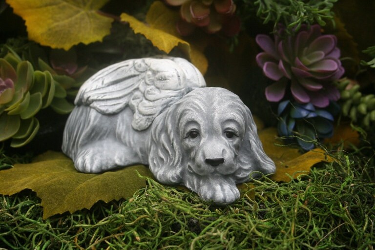 Cocker Spaniel Angel Dog Statuel Brittany King Charles - Etsy