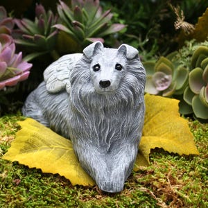 Shetland Sheepdog Angel - Sheltie - Collie - Dog Angel Statue Memorial ...