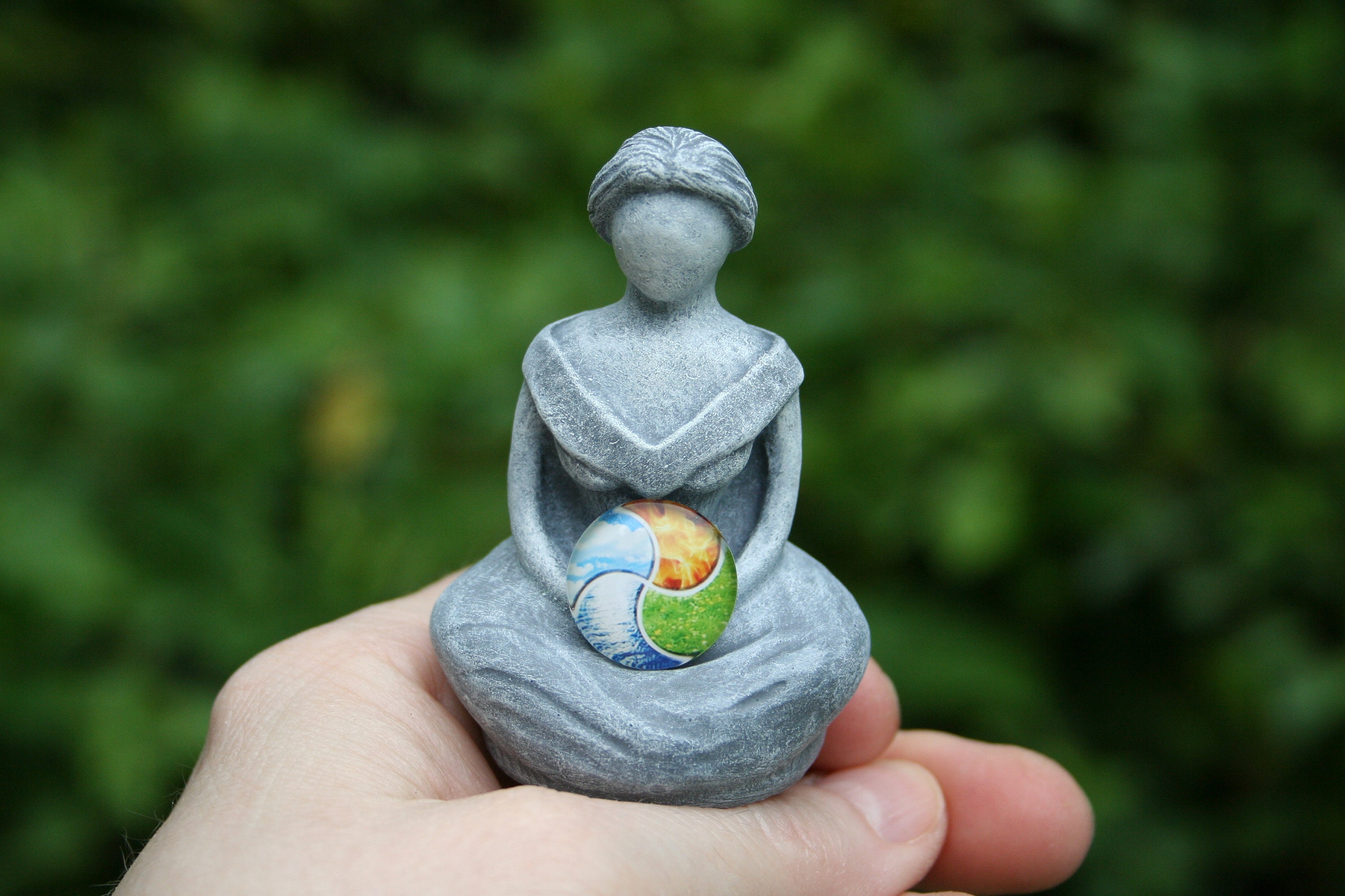 Goddess Statue Goddess of the 4 Elements Earth Fire Air - Etsy UK