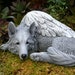 German Shepherd Angel Dog Statue - "forever My Guardian Angel" - Etsy