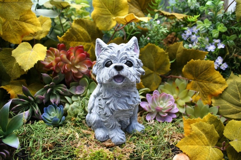 Yorkshire Terrier Angel Dog Statue Yorkie Silky Terrier | Etsy