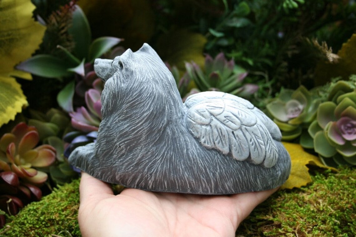 Shetland Sheepdog Angel Sheltie Collie Dog Angel Statue | Etsy