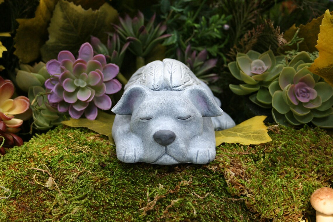 Pit Bull Angel - Pit Bull Statue Dog Memorial - Pitbull Angel Dog ...