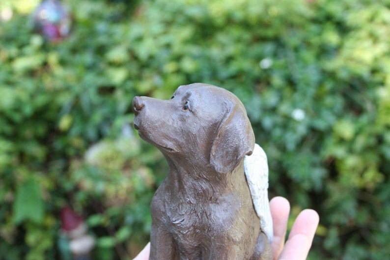 Chocolate Lab Dog Angel Chocolate Labrador Retriever | Etsy