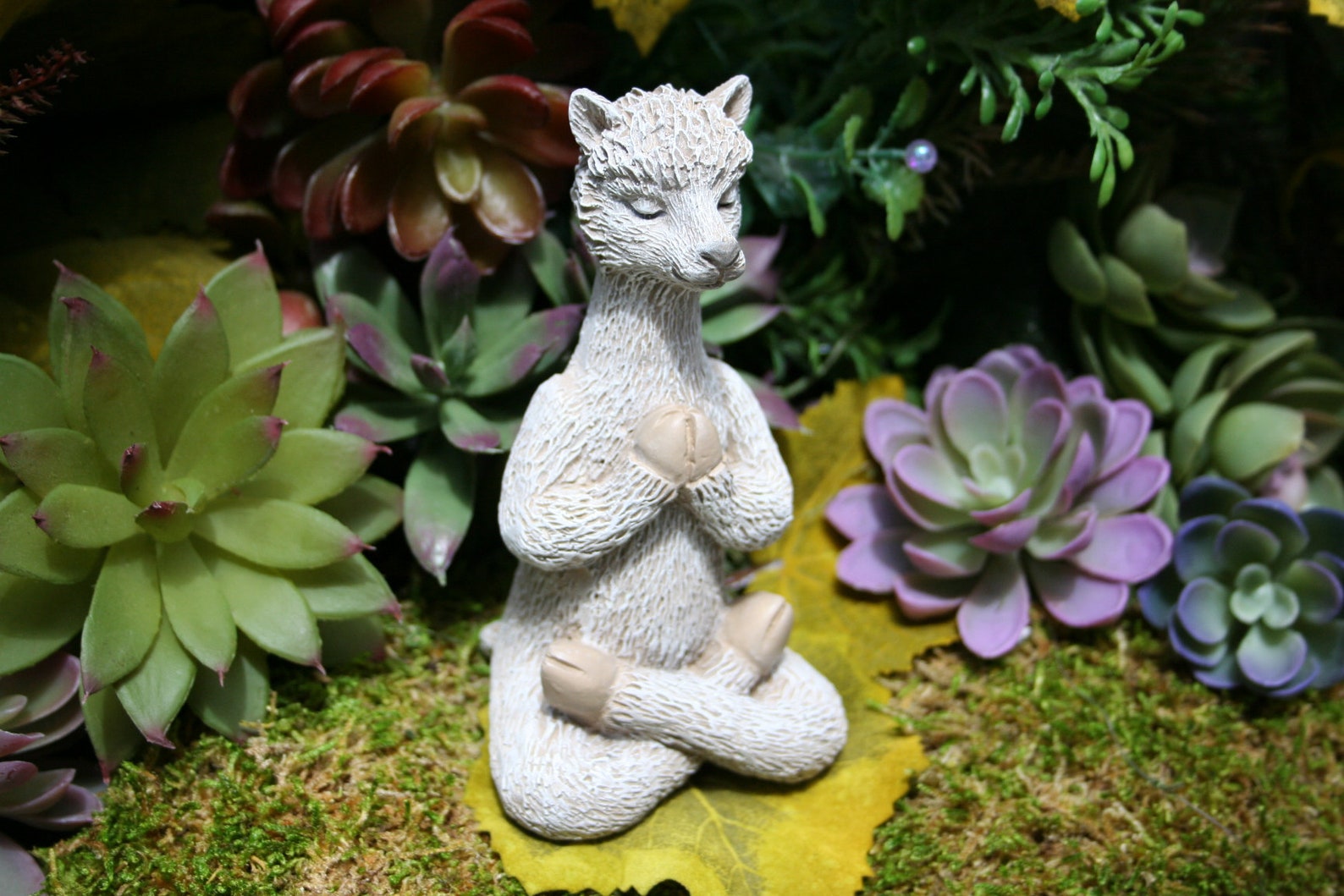 Yoga Llama Statue! Zen Llama Has No Drama - Meditating Llama is Perfect ...