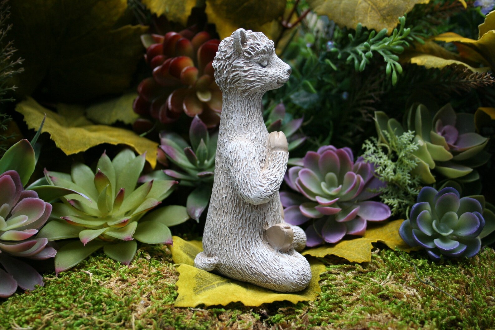 Yoga Llama Statue! Zen Llama Has No Drama - Meditating Llama is Perfect ...