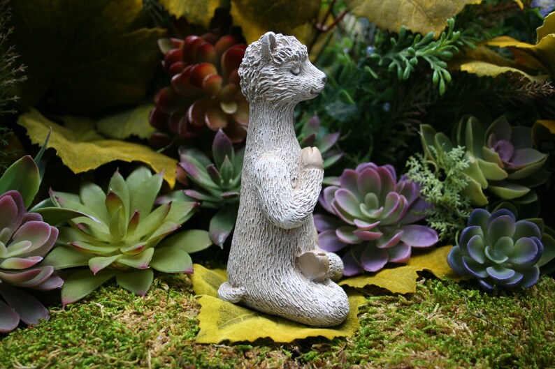 Yoga Llama Statue! Zen Llama Has No Drama - Meditating Llama is Perfect ...
