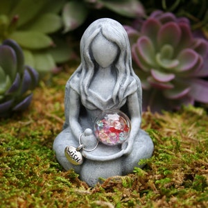 Goddess Statue - Mini Wishing Goddess Figurine - Unique Cerridwen ...