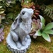Moon Gazing Hare Statue - Traditional Style March Hare Ornament ...