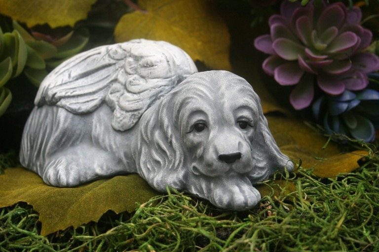 Cocker Spaniel Angel Dog Statuel Brittany King Charles - Etsy