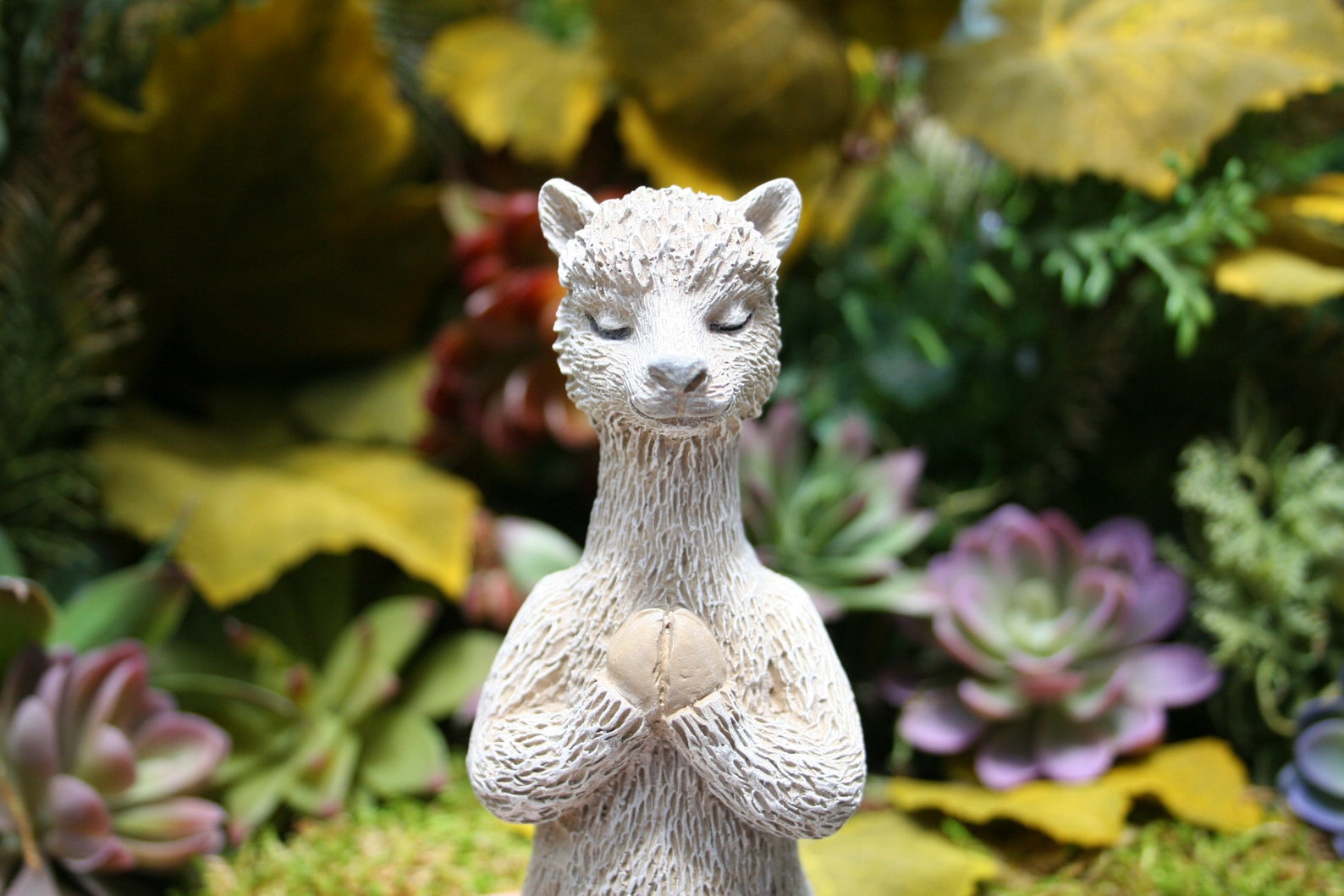 Yoga Llama Statue! Zen Llama Has No Drama - Meditating Llama is Perfect ...