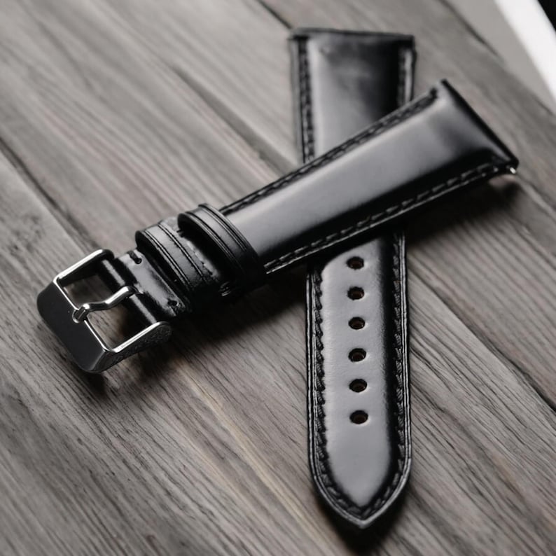 Handmade Leather Watch Strap Unique Design A Variety of Colors ...