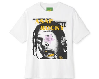 Asap Rocky Testing T-shirt, Asap Rocky Shirt, Box Logo T-shirt, Hip Hop ...