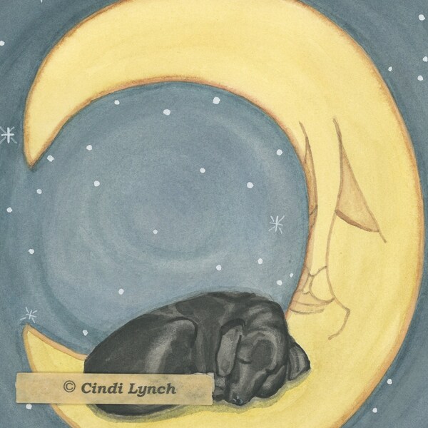 Black Lab Art - Etsy