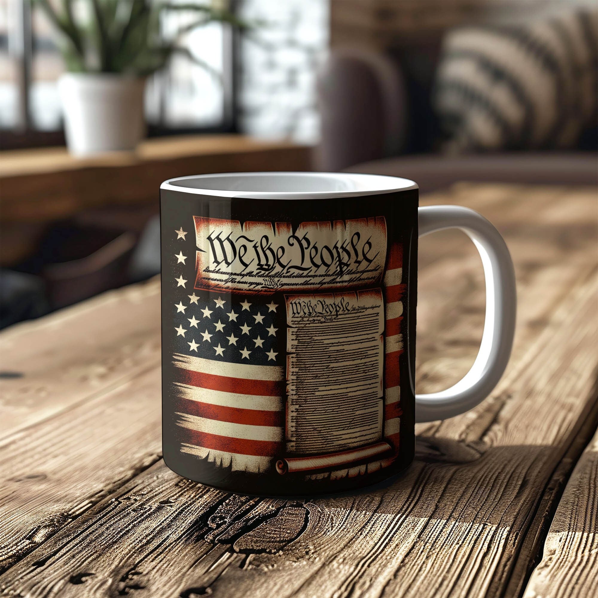 We the People Mug Celebrate American Heritage Mug Patriotic Gift USA ...