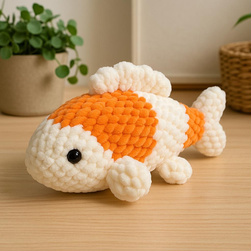 Crochet Koi Fish Plush Toy Pattern: Amigurumi Carp (PDF Pattern) - Etsy