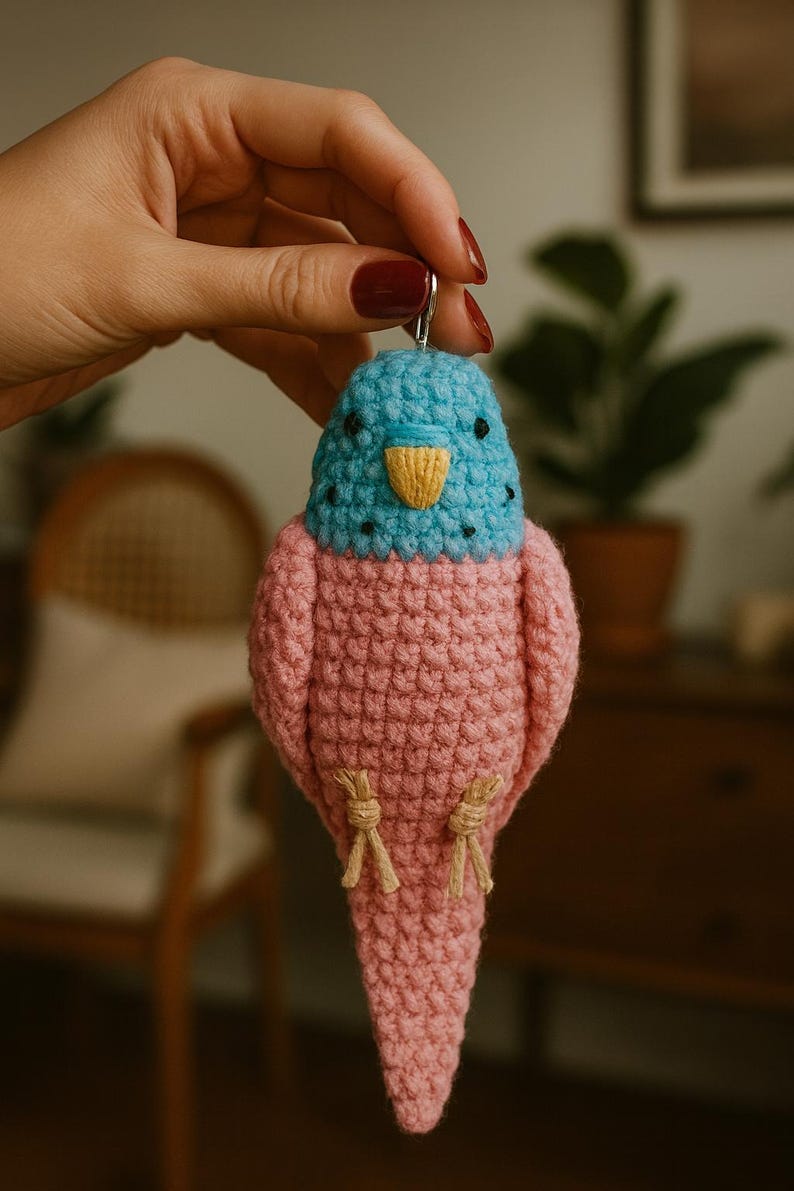 Crochet Budgie Pattern | Amigurumi Parakeet Tutorial (PDF Pattern) - Etsy