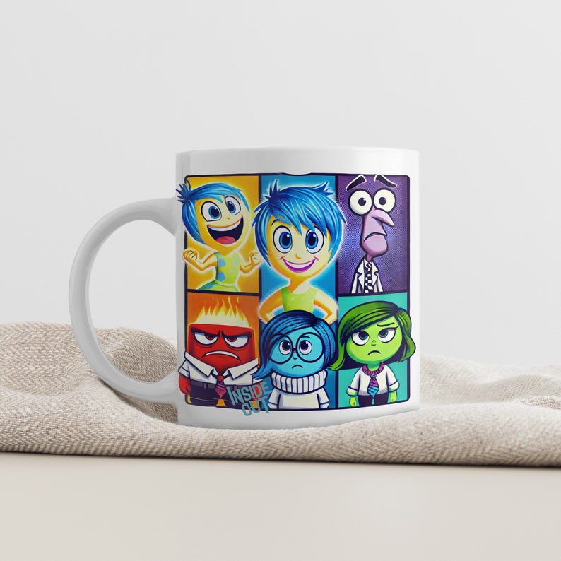 Inside Out Movie Mug Design High Quality 300 DPI Inside Out 2 PNG ...