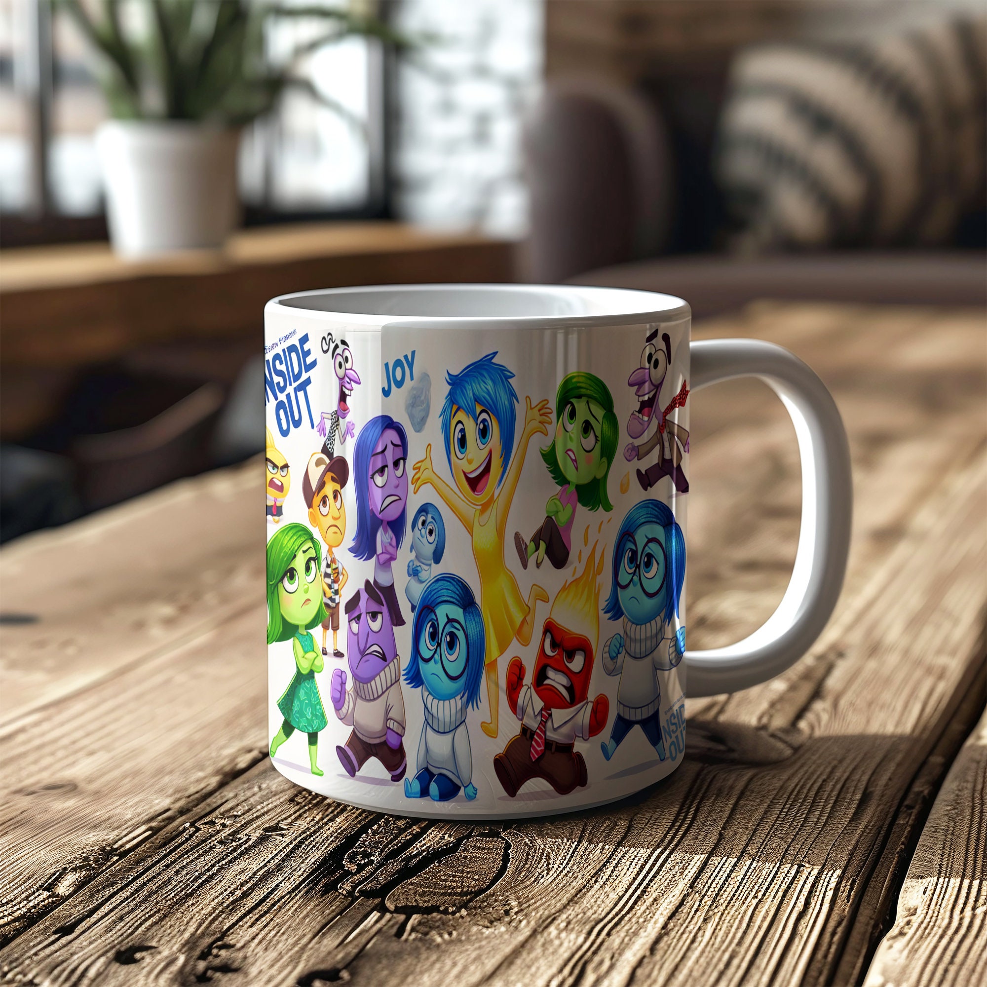 Inside Out 2 Inside Out Clipart Bundle Inside Out PNG Anger Joy Sadness ...