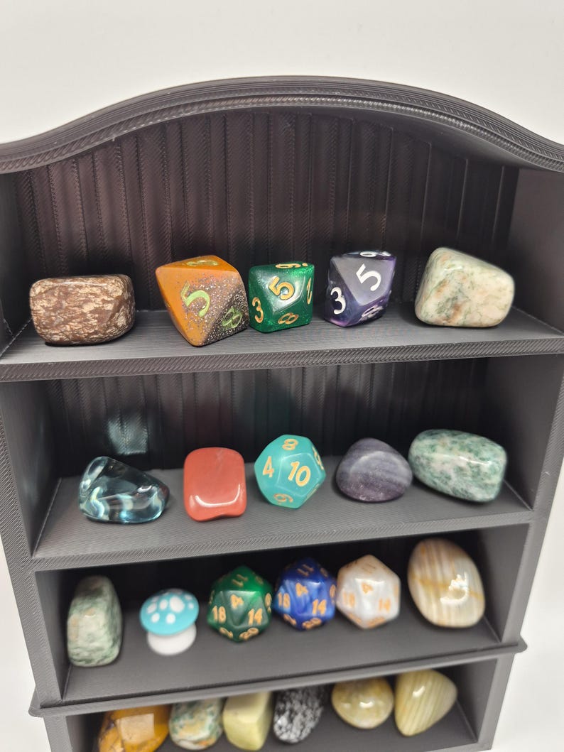 Miniature Display Shelf for Trinkets, Crystals & Dice | Mini Brands ...