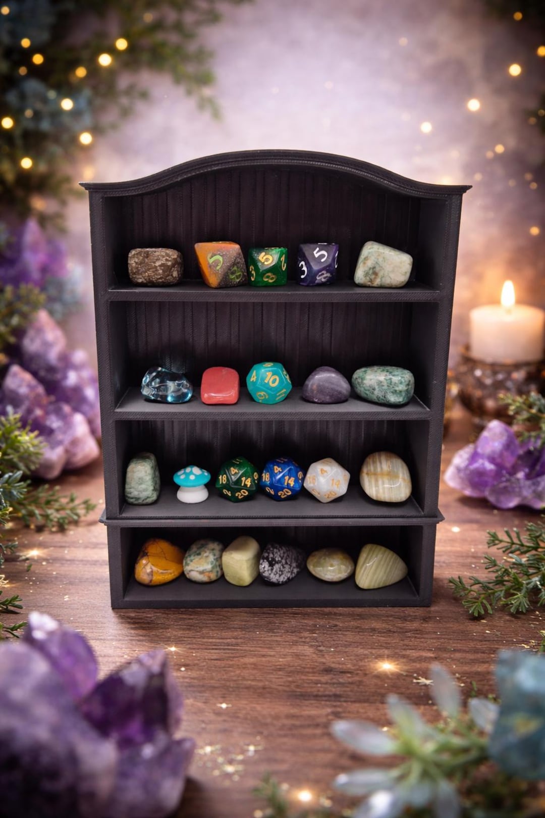 Miniature Display Shelf for Trinkets, Crystals & Dice | Mini Brands ...