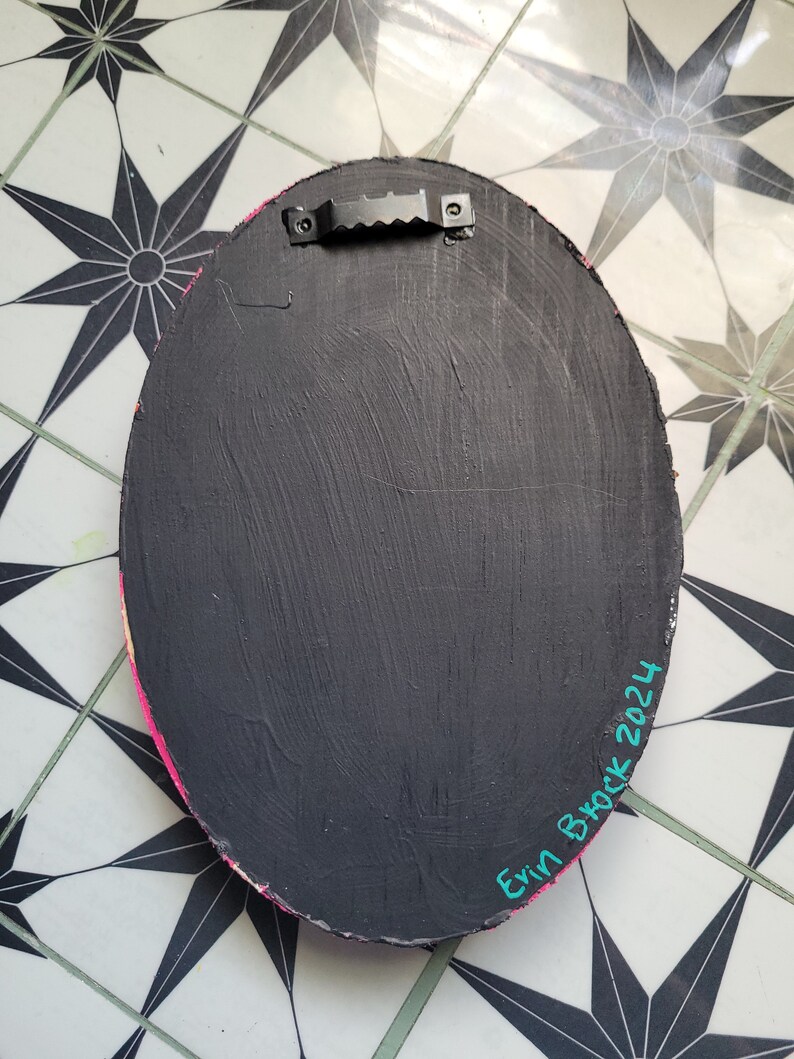 One One Infinity Train Original Wall Art Painting on Wood Plaque 5x5 - Etsy