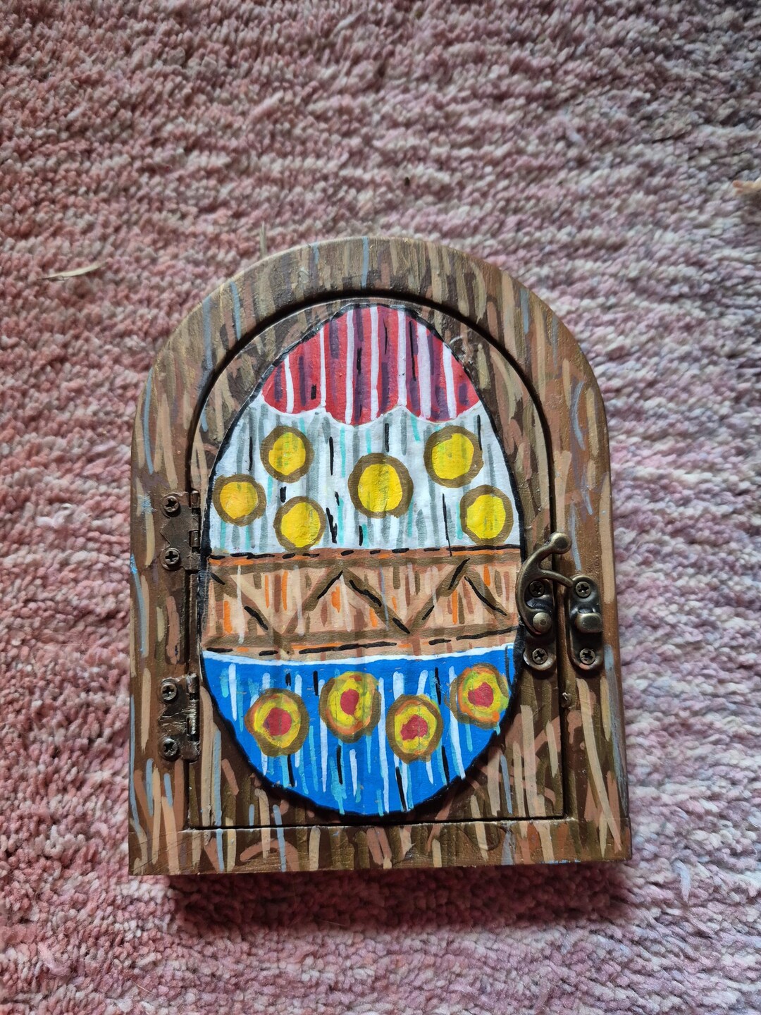 Mini Nbc Easter Tree Door Book Nook Door - Etsy