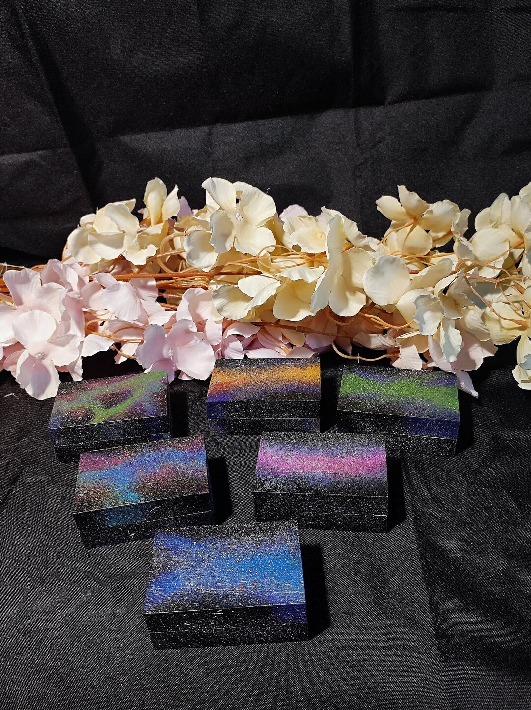 Hand Painted Galaxy Boxes - Etsy