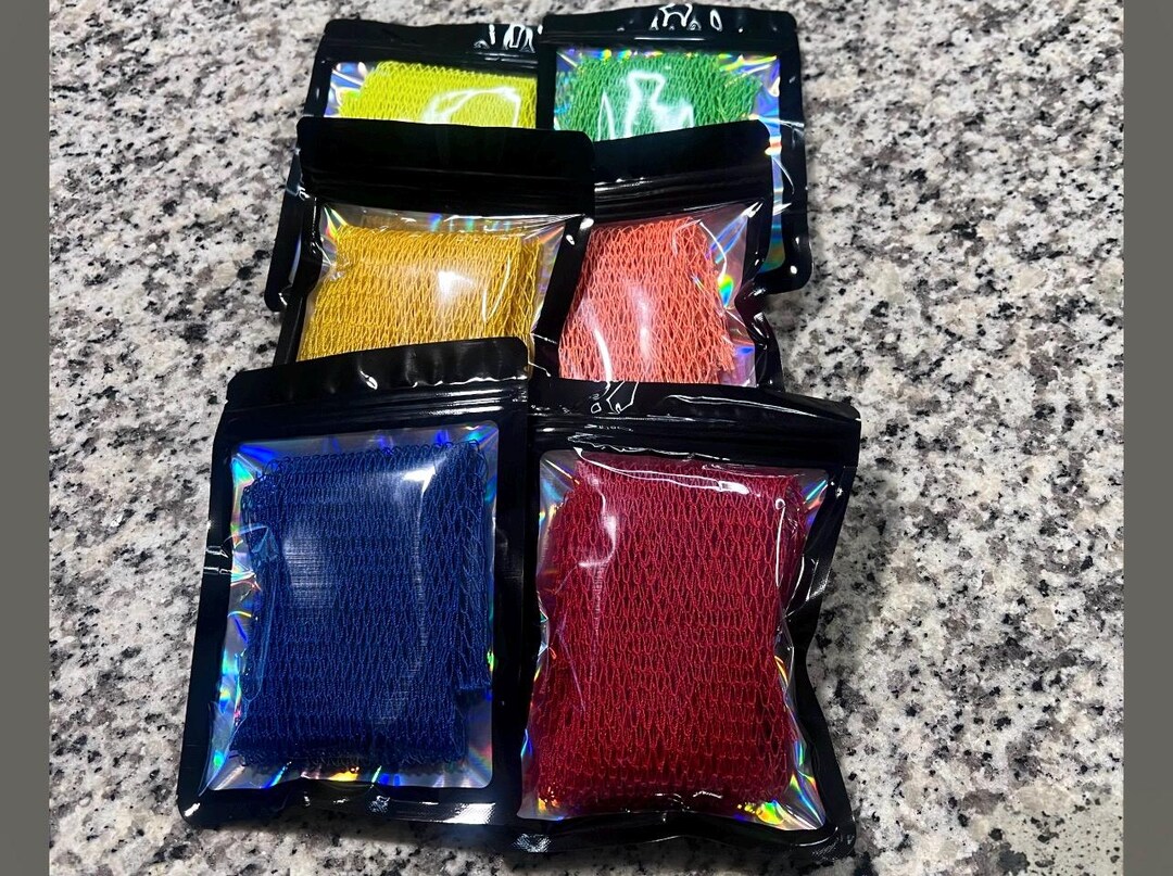 Small African Exfoliating Shower Net Sponge/ Sapo/ Shower Loofah - Etsy