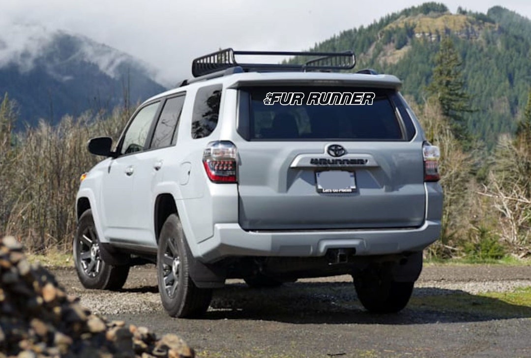 Fur Runner Decal 4runner, Toyota Decal - Etsy