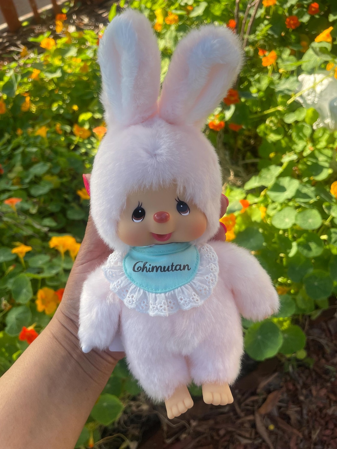 Monchhichi and Friends Pink Chimutan - Etsy