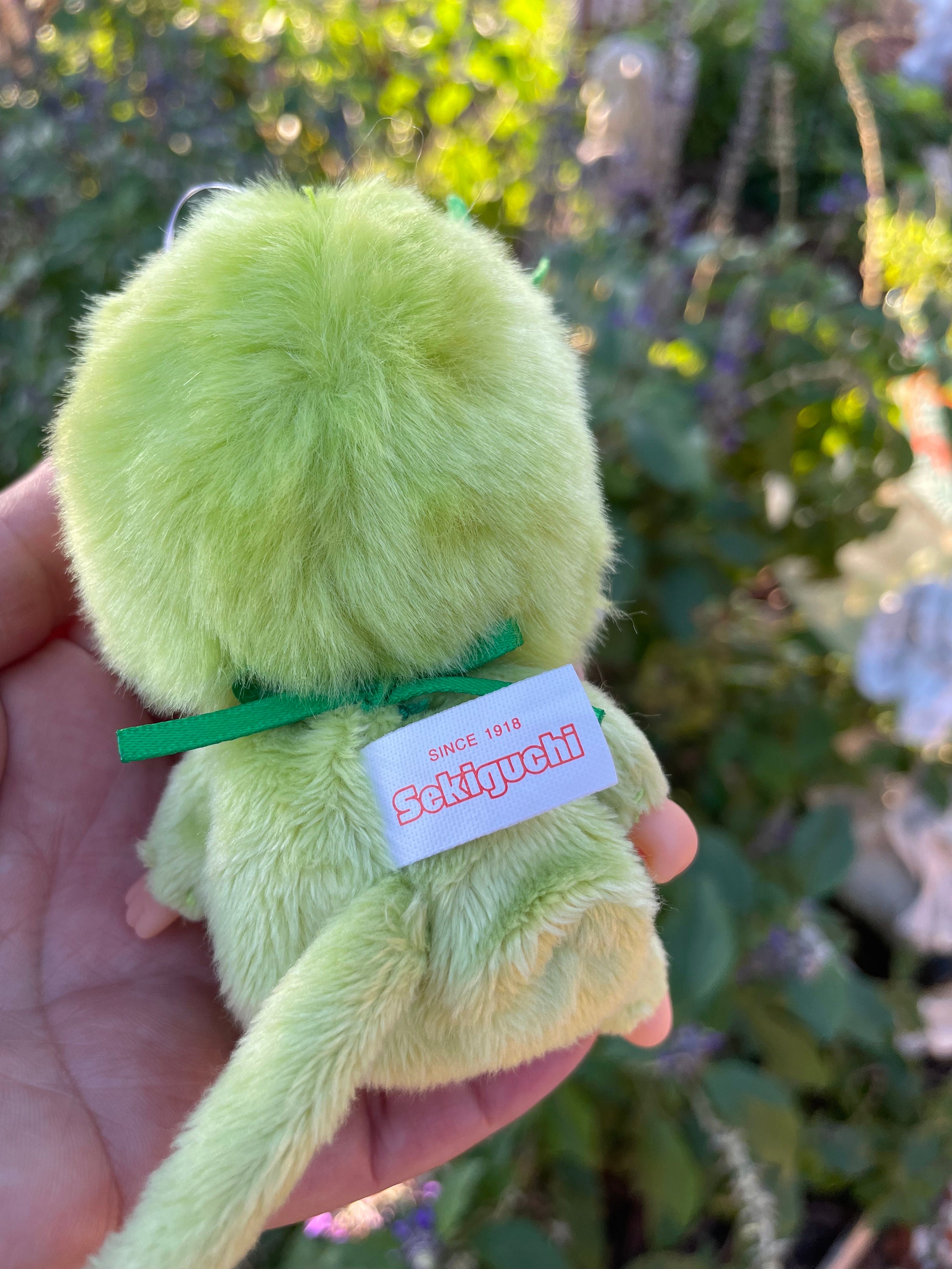 Big Head Monchhichi Mascot SS Size Keychain Matcha Green Tea Big Head Monchhichi Mascot SS Size Keychain Matcha Green Tea