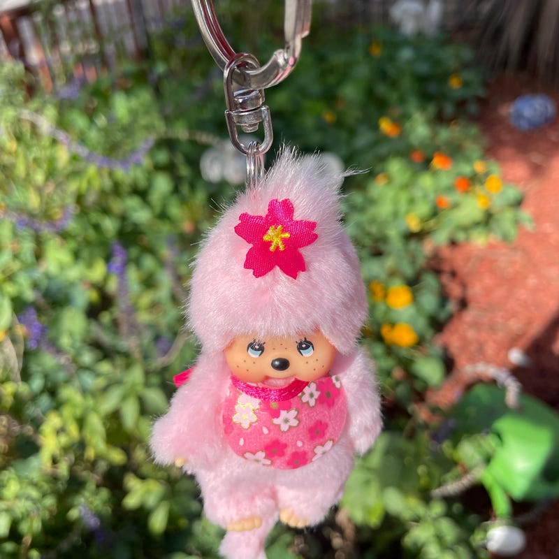Monchichi Keychain - Etsy