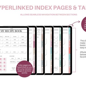 Recipe Book Digital Goodnotes, Digital Cookbook, Recipe Notebook ...