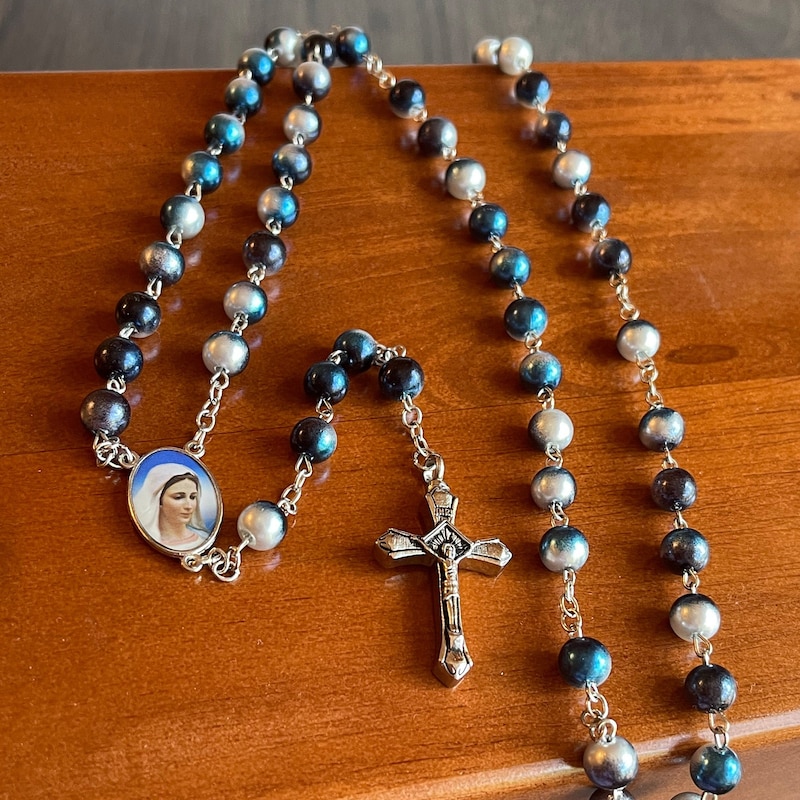 Rosary Necklace - Etsy