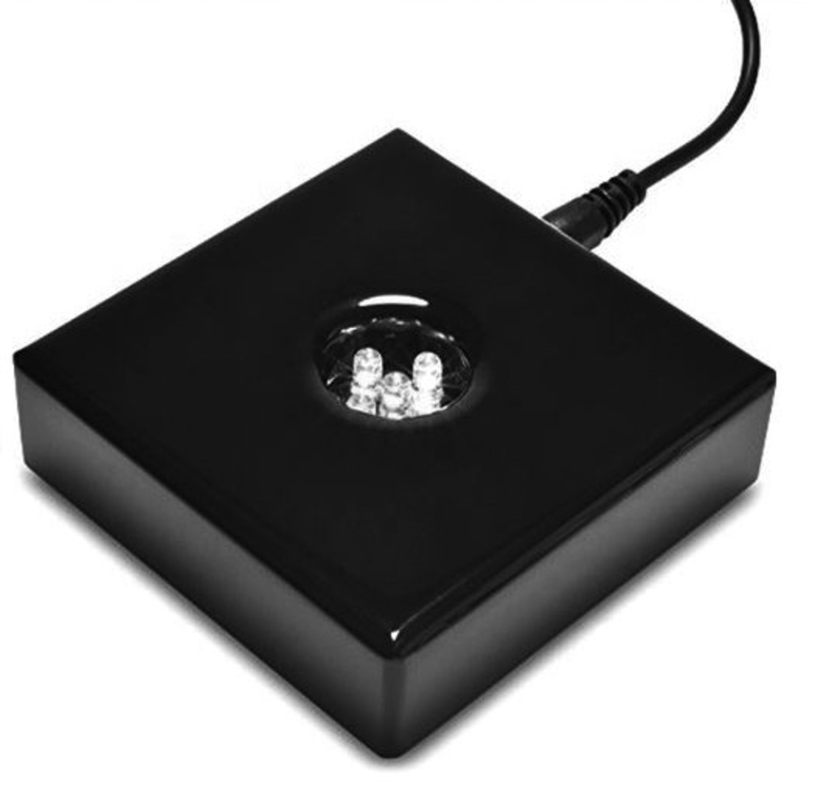 3D Crystal Memorial Heart & Light Box - Etsy